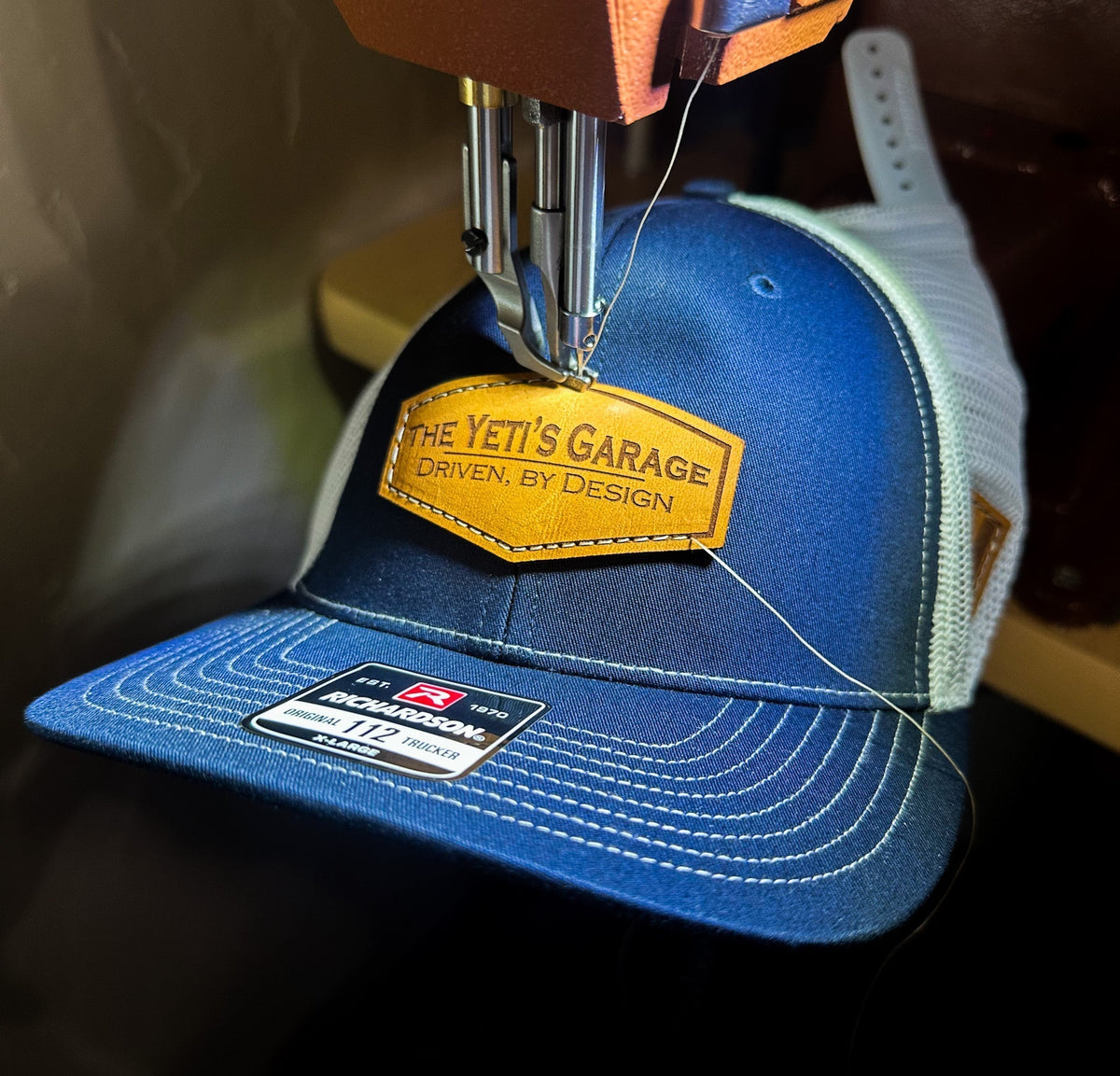 How We Make Leather Patch Hats – Outer Wings